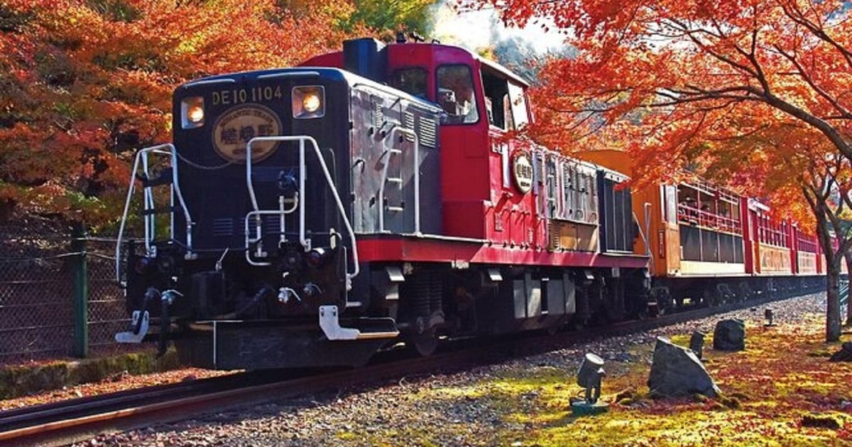 Kyoto: Sagano Romantic Train and Hozugawa River Cruise | GetYourGuide