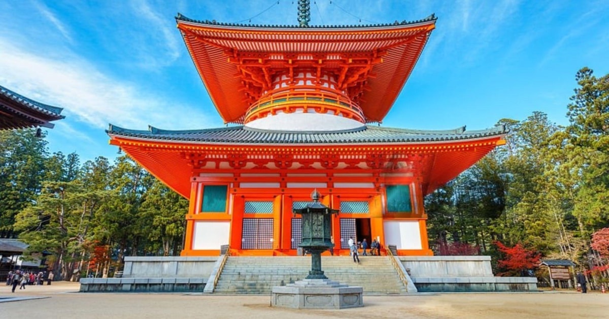 From Osaka/Kyoto: Mt. Koya & Nachi Falls Private Day Trip | GetYourGuide