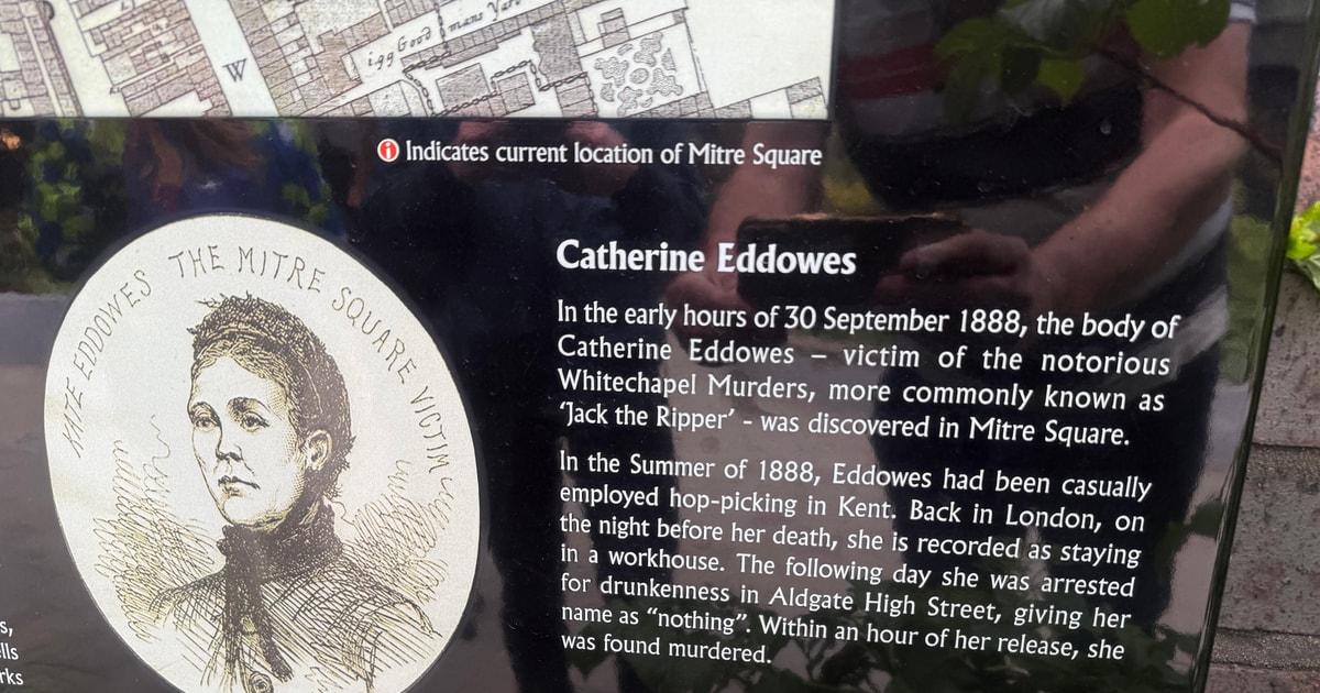 London: Rundvandring i Jack the Rippers fotspår | GetYourGuide