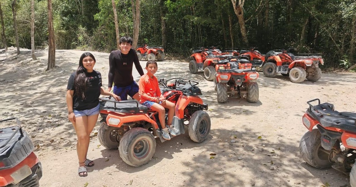 Avventura Mystic Maya (Tulum): Rappel, Cenote, Zipline e ATV | GetYourGuide