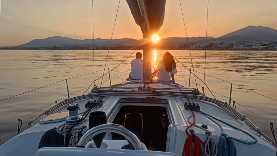 Sunset Sailing in Private Sailboat Puerto Banus Marbella | GetYourGuide