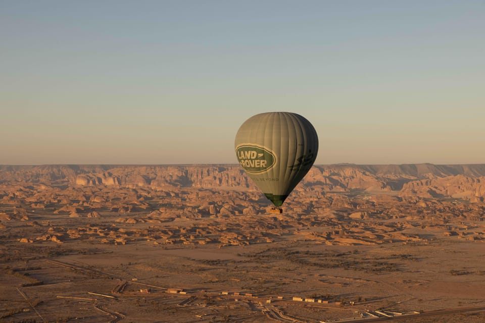 Sunrise Hot Air Balloon Flight AlUla | GetYourGuide