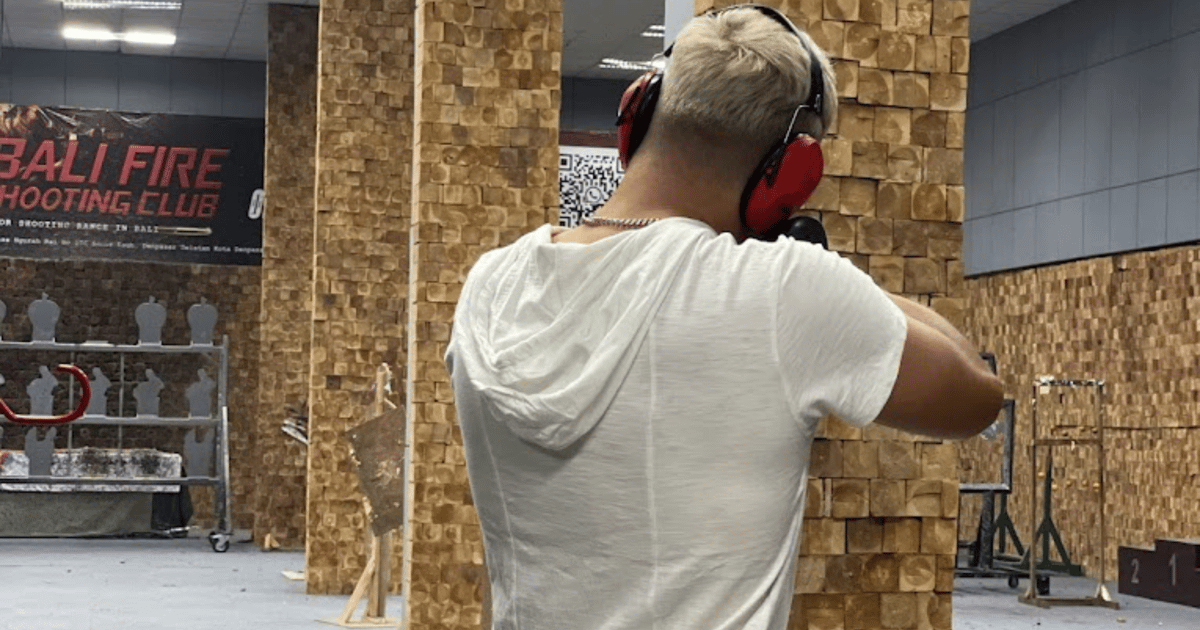 Bali: Single Gun Indoor Shooting Experiences with Pickup | GetYourGuide