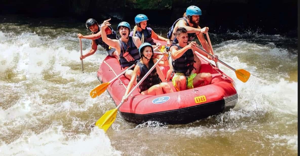 Bali: Ayung River Rafting, Waterfalls & Rice Terraces Tour | GetYourGuide