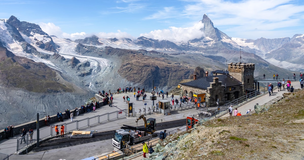 Au départ de Zermatt : visite en petit groupe du mont Gornergrat ...
