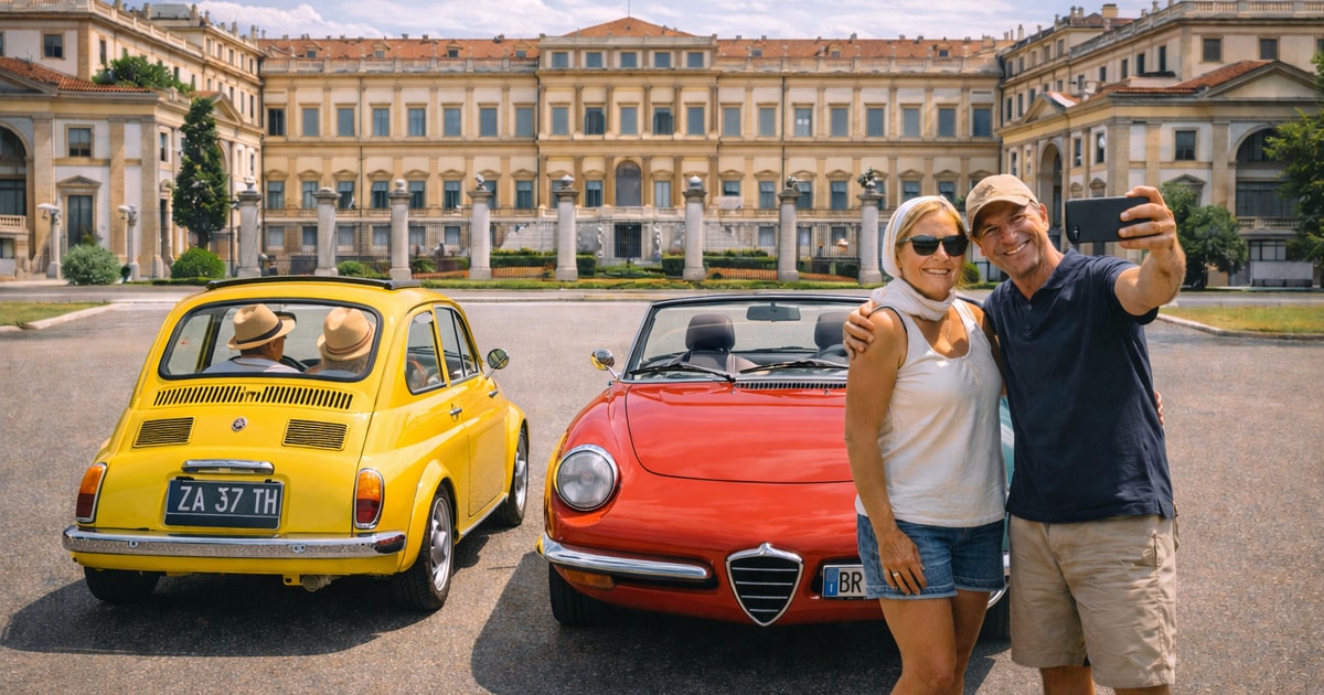 Soukromý výlet do Monzy a Villa Reale s klasickým autem | GetYourGuide