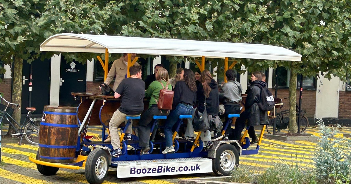 Liverpool: Original Beer Bike Experience | GetYourGuide