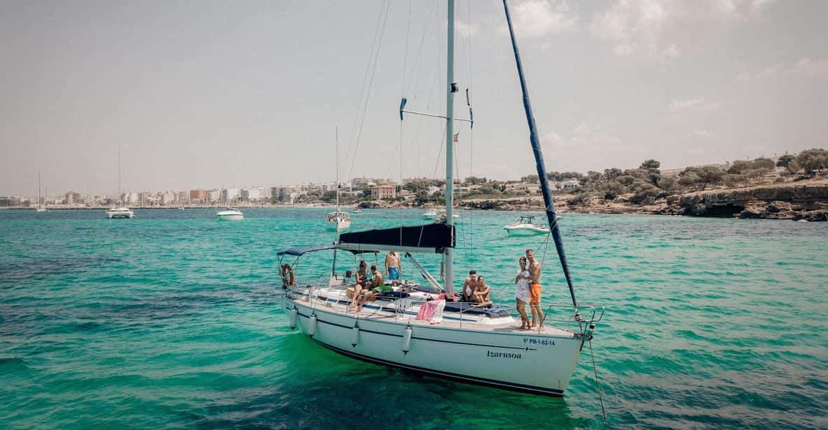 A partir de Can Pastilla : Excursion en bateau à voile avec repas et ...