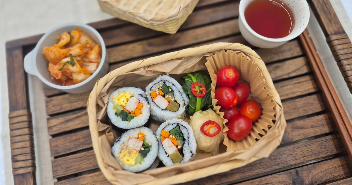 Seoul: Make Your Own Korean Gimbap Lunch box | GetYourGuide