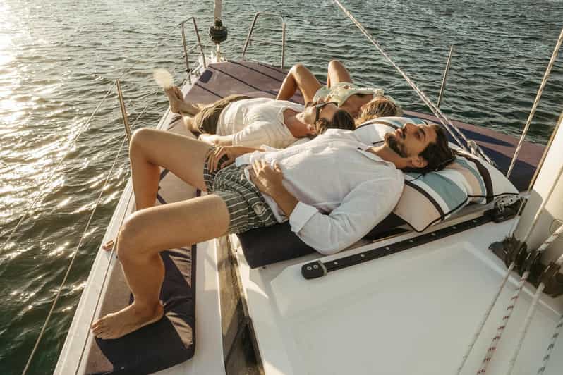 Portimao: Luxury Sail-Yacht Cruise with Sunset Option | GetYourGuide