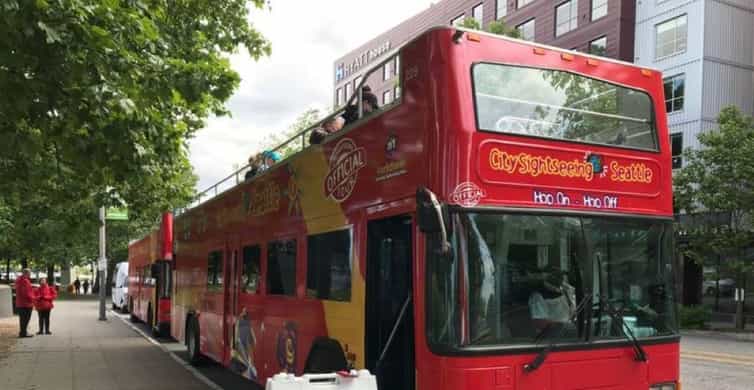 City Sightseeing Seattle: HOHO Bus Tour+Sky View Observatory | GetYourGuide