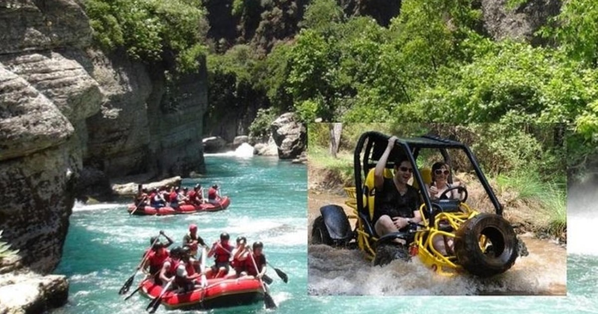 Desde Alanya /Antalya /Side: Rafting y Excursión en Buggy o Quad ...