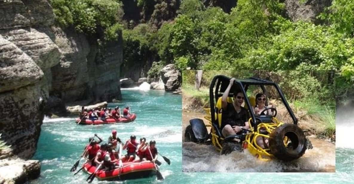 Alanya /Antalya /Side Rafting and Buggy, Quad Option Zipline | GetYourGuide