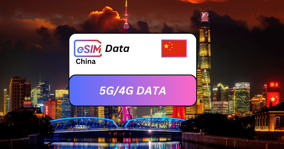 Shanghai: China eSIM Roaming Data Plan for Travelers | GetYourGuide