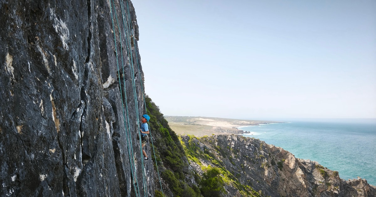 Cascais: Private Cliffside Rock Climbing with Ocean Views | GetYourGuide