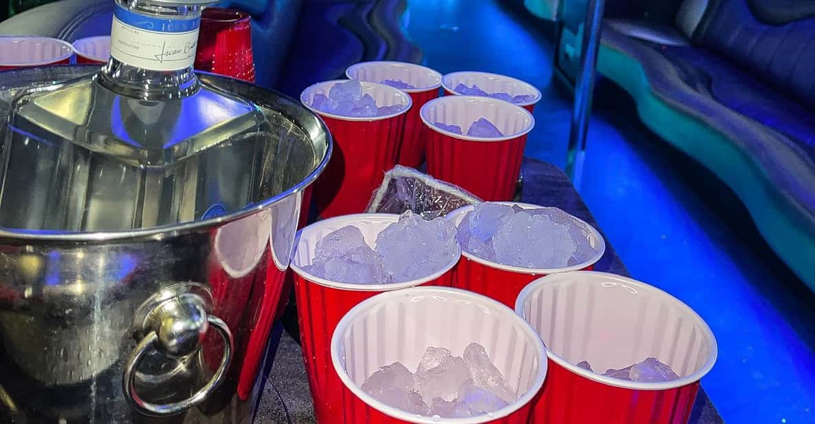 Miami Pool Tour met premium open bar & Party Bus Experience | GetYourGuide