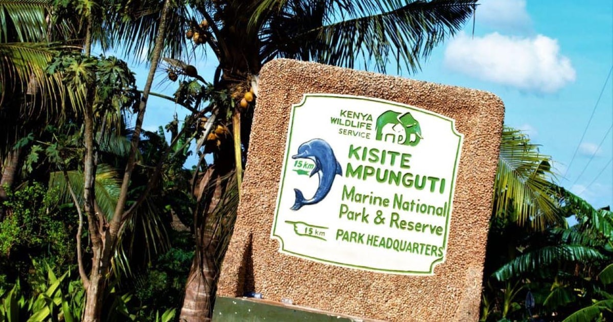 Depuis Diani : Parc Marin de Kisite Mpunguti et Île de Wasini ...