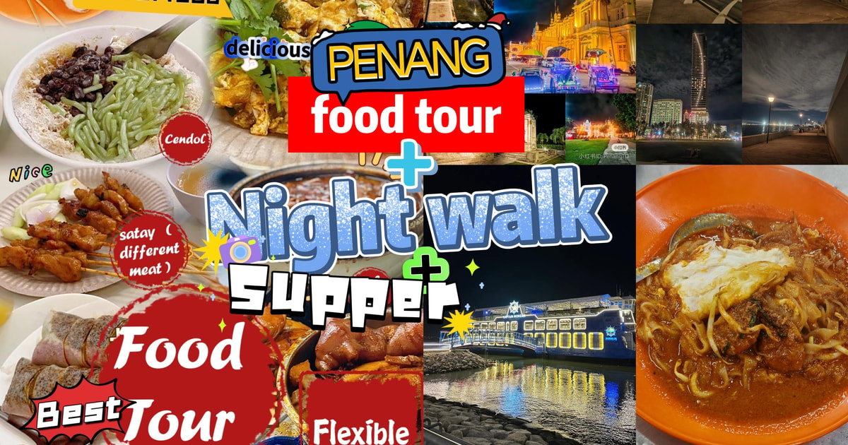 Penang: Authentic Local Food Tour with Scenic Walk | GetYourGuide