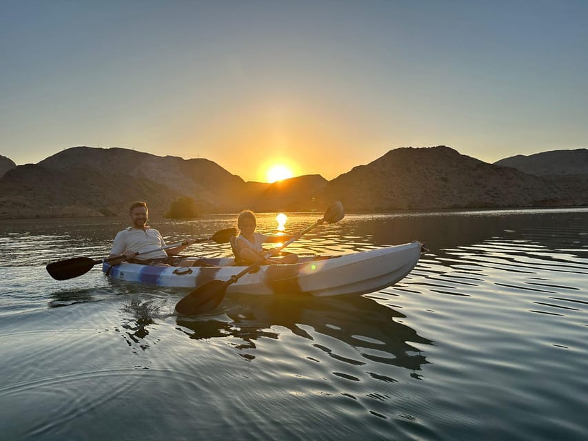 From Muscat : Kayak at Khor al khairan Sunset. Private | GetYourGuide