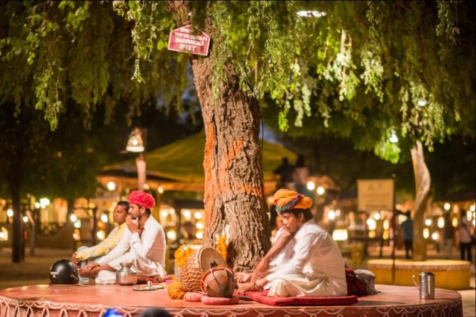 Evening Jaipur City Tour and Dinner at Chokhi Dhani | GetYourGuide