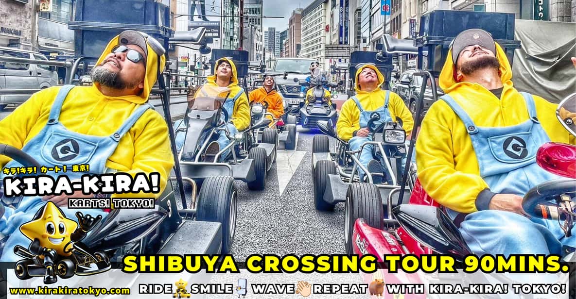 Tokio: Shibuya Crossing x Tokyo Tower und mehr! Go-Kart Tour | GetYourGuide