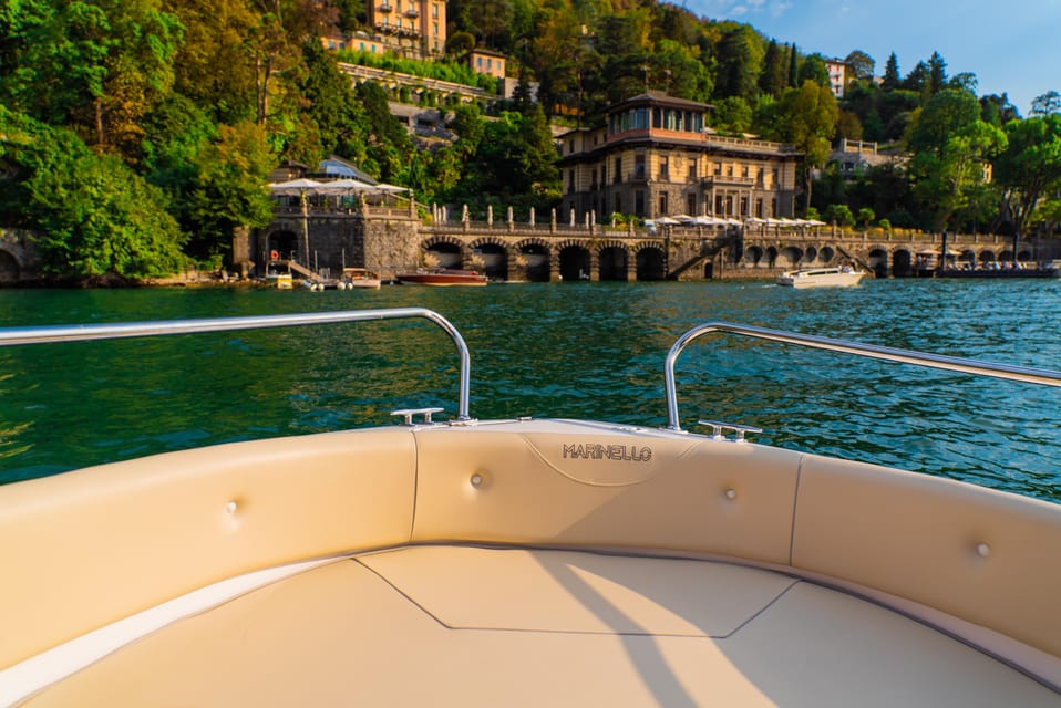 1 hour self driving boat on Lake Como | GetYourGuide