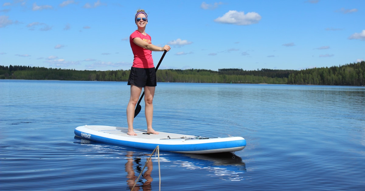 Jyväskylä: Stand-Up-Paddleboard-Verleih auf dem Jyväsjärvi-See ...