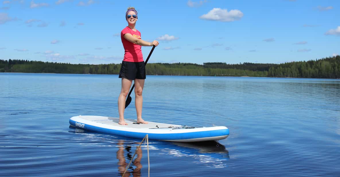 Jyväskylä: Noleggio Stand-Up Paddleboard sul lago Jyväsjärvi | GetYourGuide