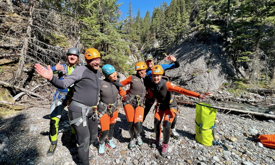 Banff: Ghost Canyon Tour with Slides, Rappels, & Jumps | GetYourGuide
