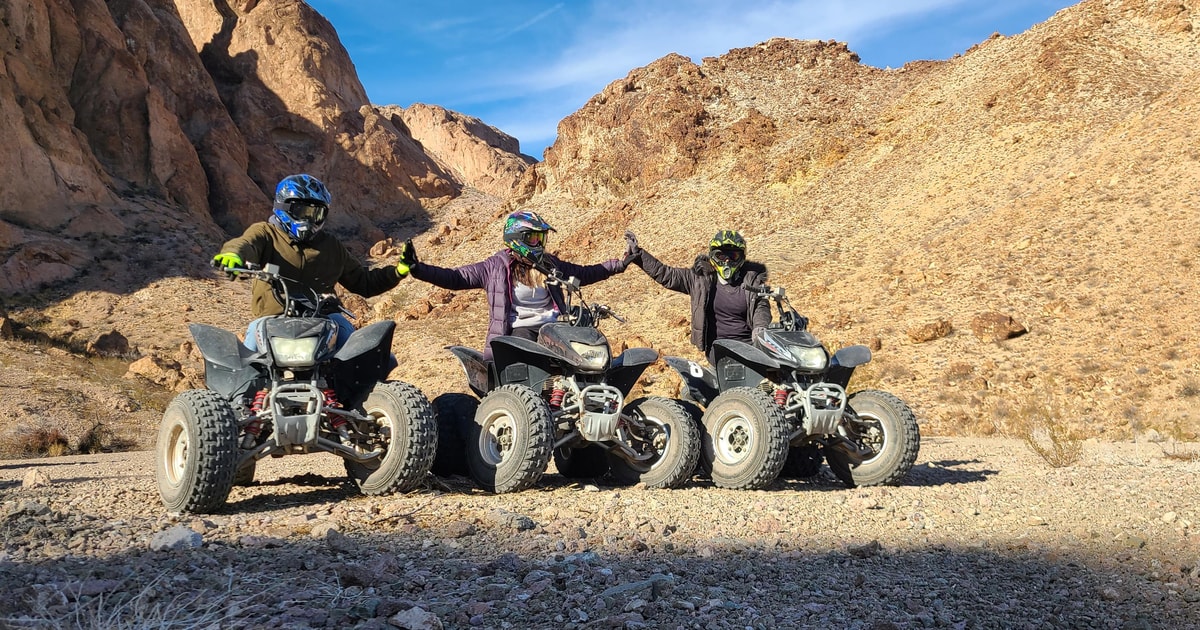 Las Vegas Excursión guiada de medio día en ATV/UTV por el Cañón ...