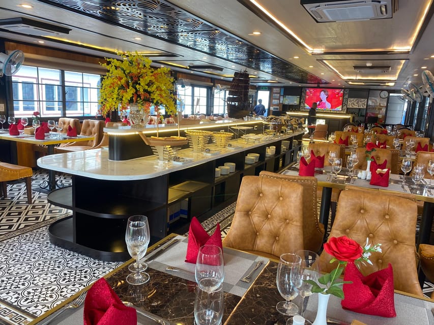 Halong Bay Day Trip 5 Stars Luxury Cruise with Buffet Lunch | GetYourGuide