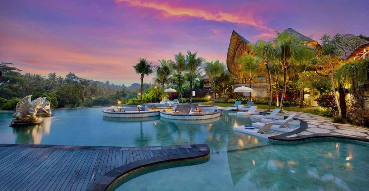 Tlaga singha Ubud infinity Pool+Monkey Forest + Water fall | GetYourGuide
