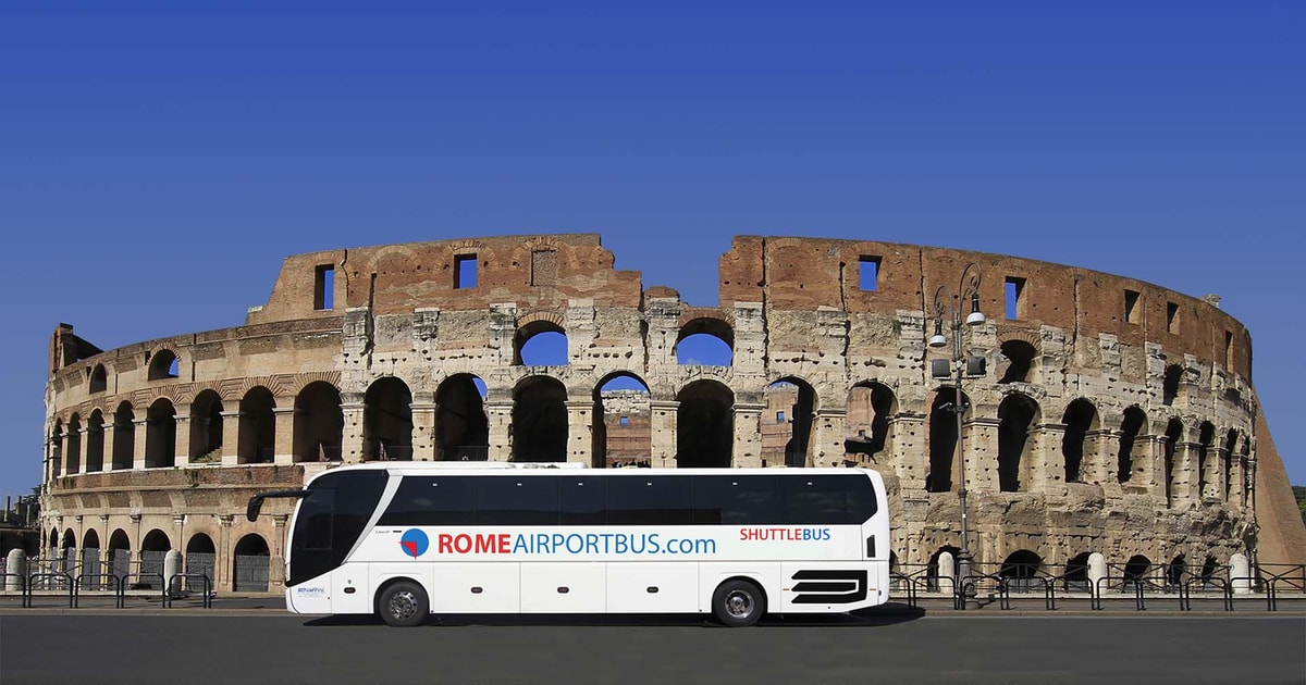 Roma: Ticket de entrada para el traslado en autobús hacia o desde el ...