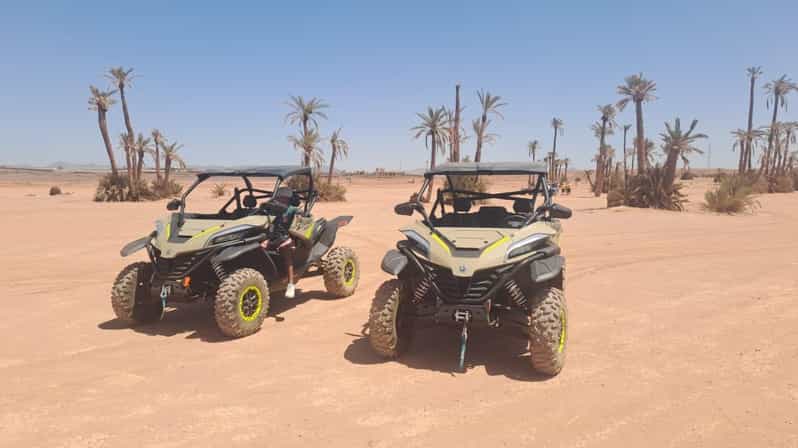 Marrakech: Tour Buggy 1000cc nell'oasi delle palme e nel deserto di ...