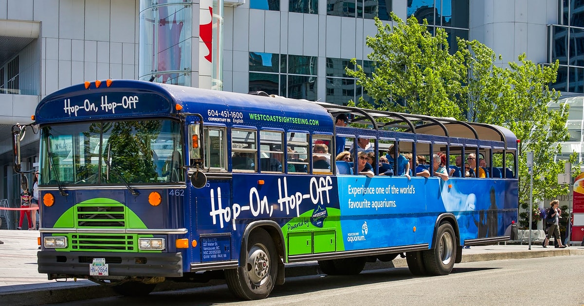 Vancouver: 24 of 48-uurs Hop-On Hop-Off Sightseeingbus Pass | GetYourGuide