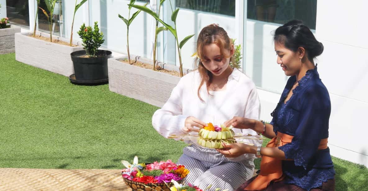 Bali: Making Canang sari, Learning Balinese Musical & Dance | GetYourGuide