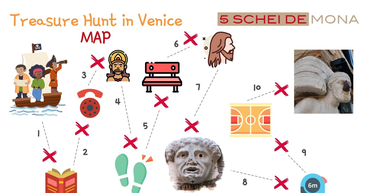 Family-friendly Treasure Hunt Photos Tour for Kids in Venice | GetYourGuide