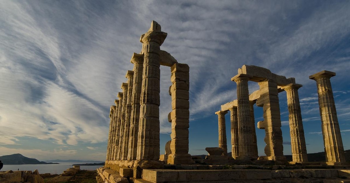 Athene: Tempel van Poseidon met ticket & rondleiding door de Atheense ...