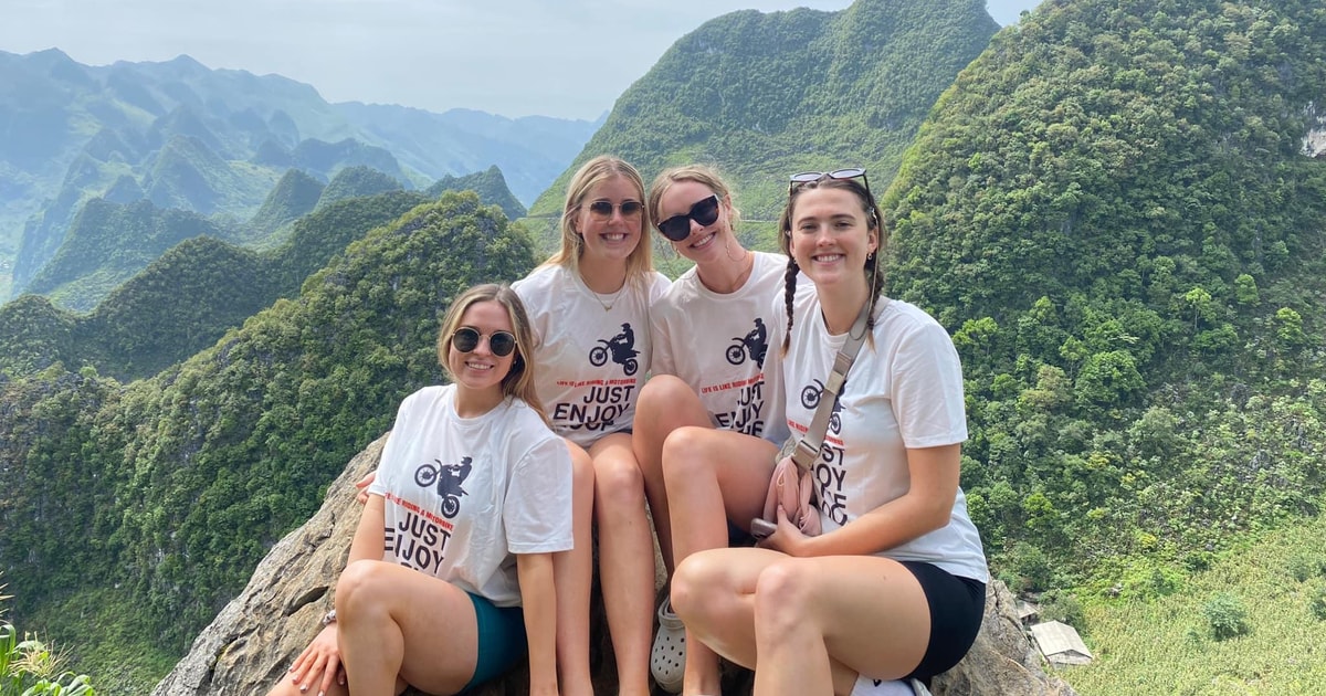 Från Cat Ba: 3-dagars Ha Giang Loop Motorcykeltur med förare | GetYourGuide