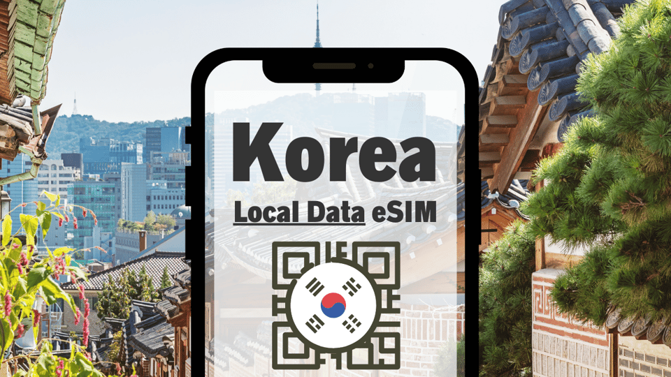 Korea eSIM med KT 4G LTE ubegrænset data | GetYourGuide