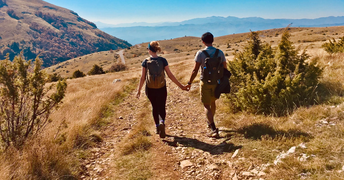 Ohrid: Turistická stezka „Dvě jezera“ v národním parku Galichica ...