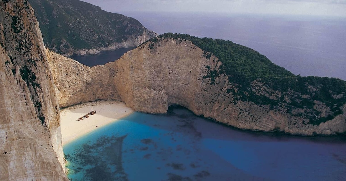 Zante: Mountain Villages - Shipwreck & Blue Caves Viewpoint | GetYourGuide
