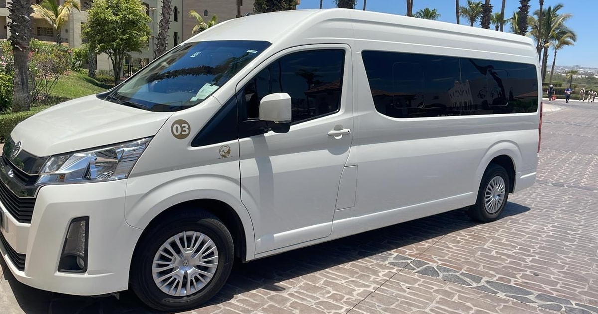 One way van ride from airport(SJD)-tourist corridor | GetYourGuide