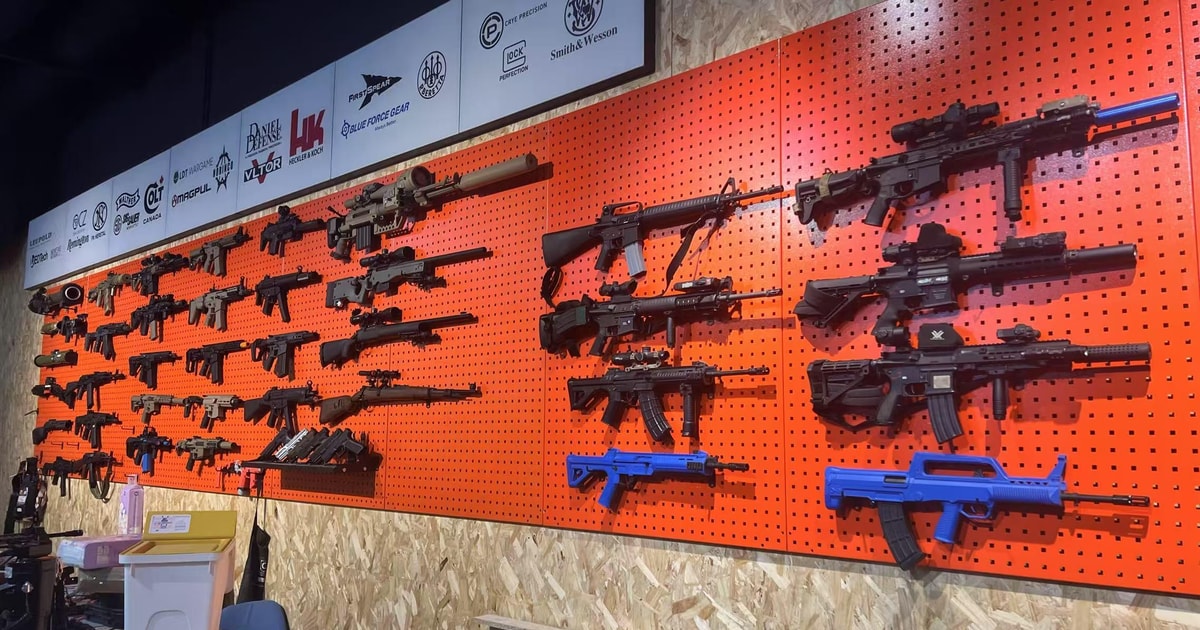 Beijing: Indoor Water Blaster Battle with Local Players | GetYourGuide