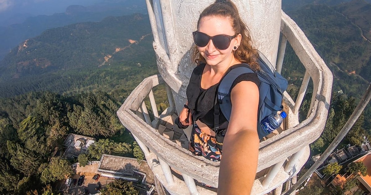 Z Kandy: Wieża Ambuluwawa i wycieczka do trzech świątyń tuk tukiem ...