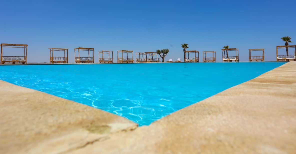 Marrakech: Agafay Desert Luxury Day Trip with Pool & lunch | GetYourGuide