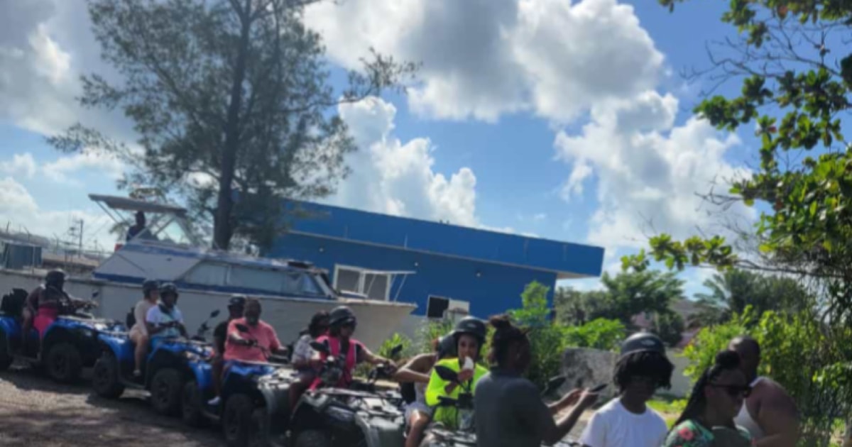 Nassau: Guided ATV City & Beach Tour + Free Lunch | GetYourGuide