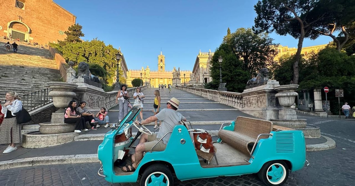 Rome's Ultimate Vintage Electric Driving Tour | GetYourGuide