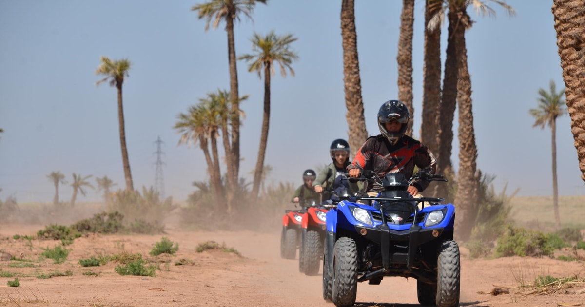 Marrakech: Quad Bike and camel Ride In Marrakech Palmeraie. | GetYourGuide