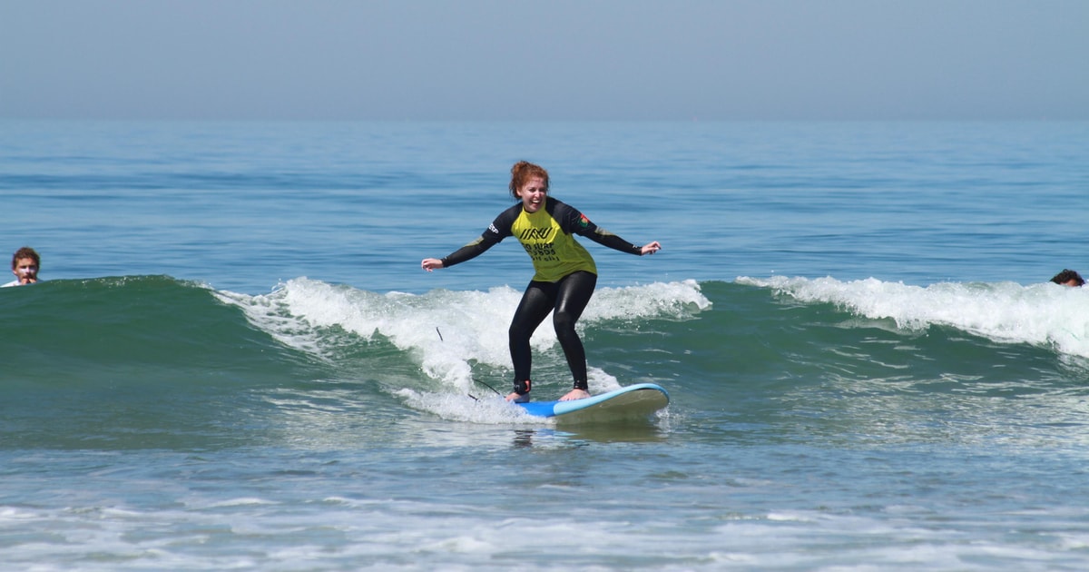 Lisbon: The Surf Instructor - surf lessons with transfer | GetYourGuide